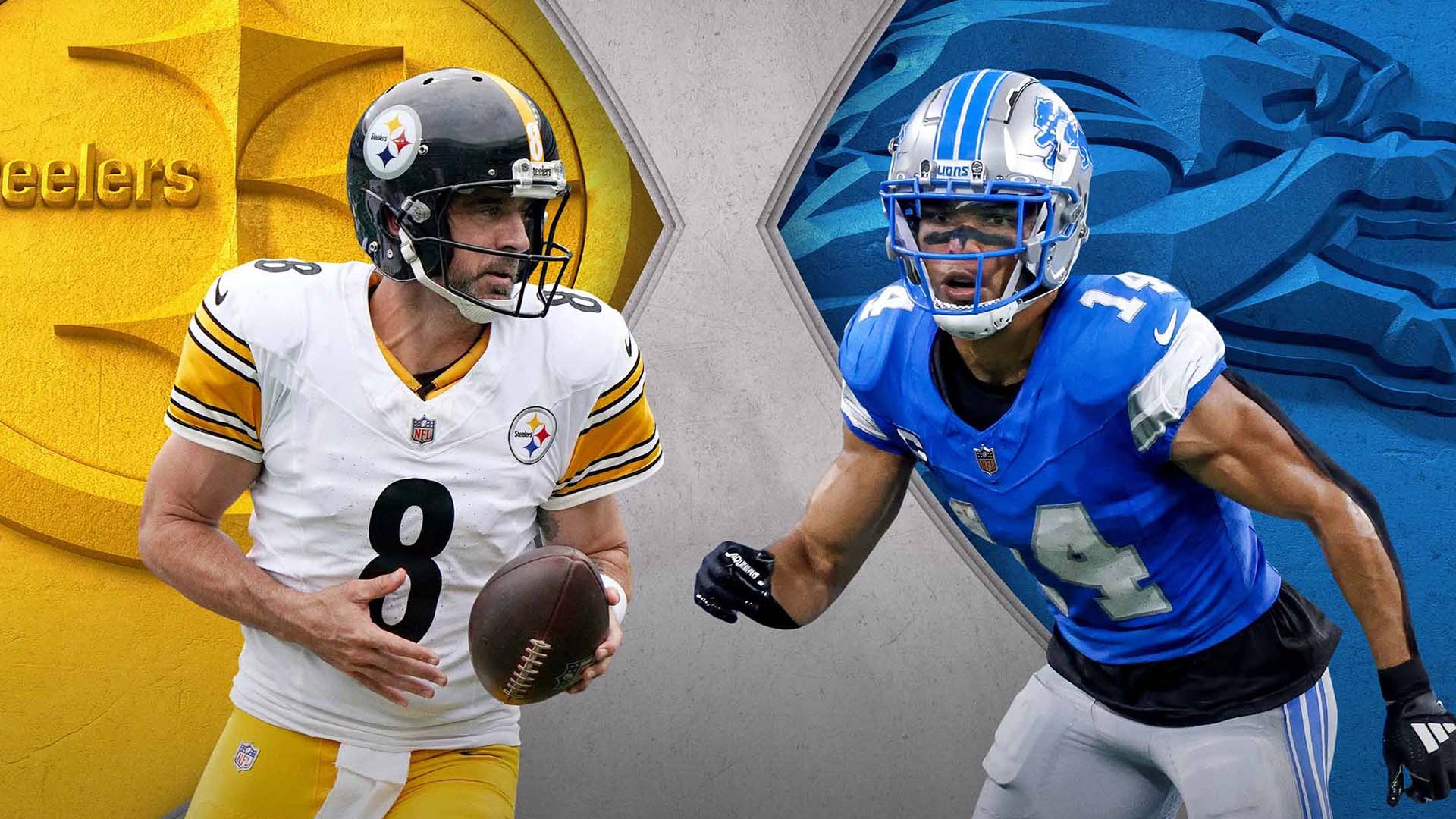 Steelers vs. Lions - Where To Watch Live, Game Time & More