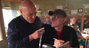 More Cast on Set: Dean, Rachelle & Mackenzie!