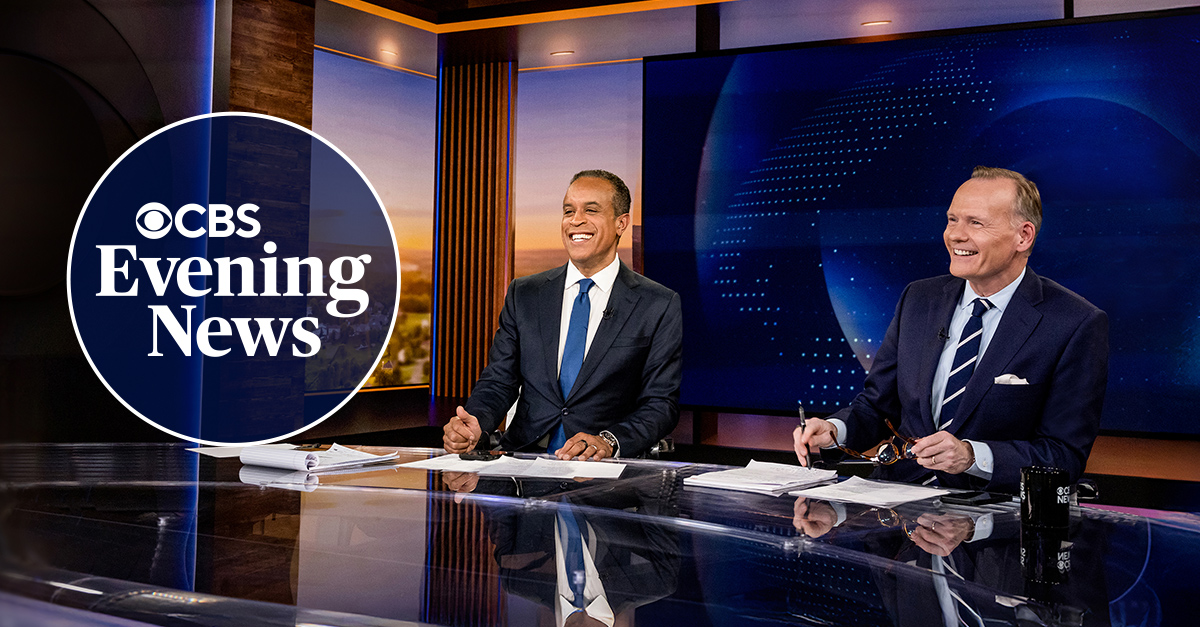 CBS Evening News - CBS - Watch on Paramount Plus