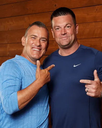 Art Velez and JJ Carrell - Strange Angel Cast Member