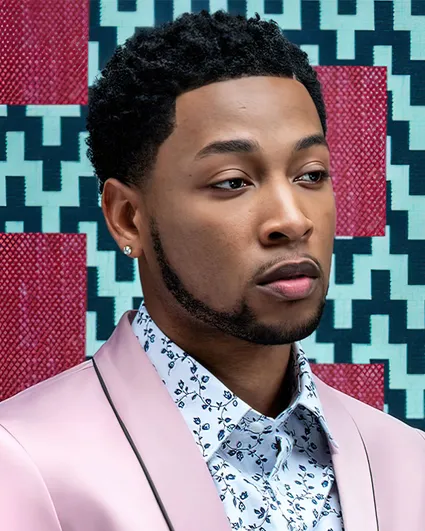 Jacob Latimore And His Mom